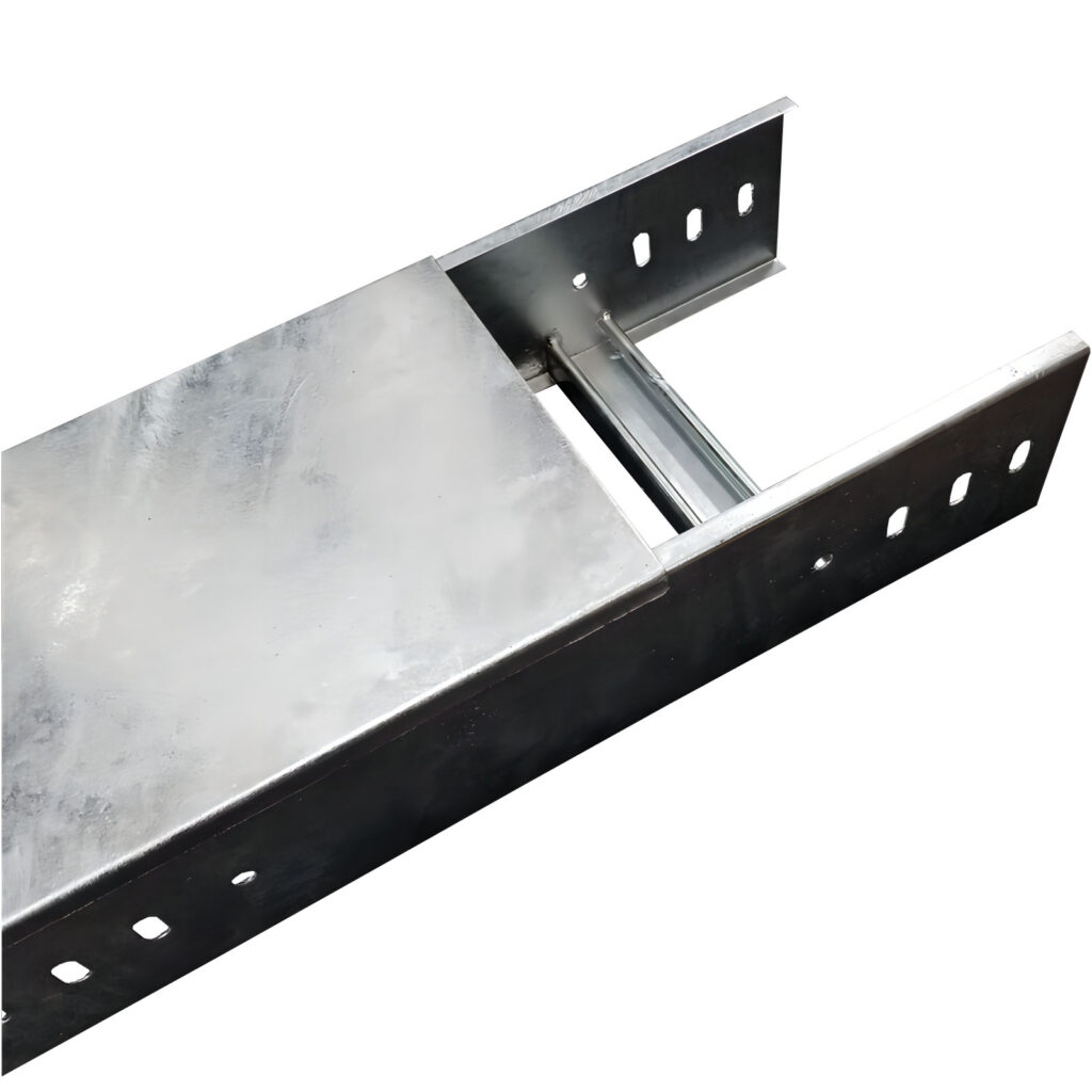 HDG Hot-Dip Galvanized Ladder Cable Tray System - LONGJOY Cable Tray
