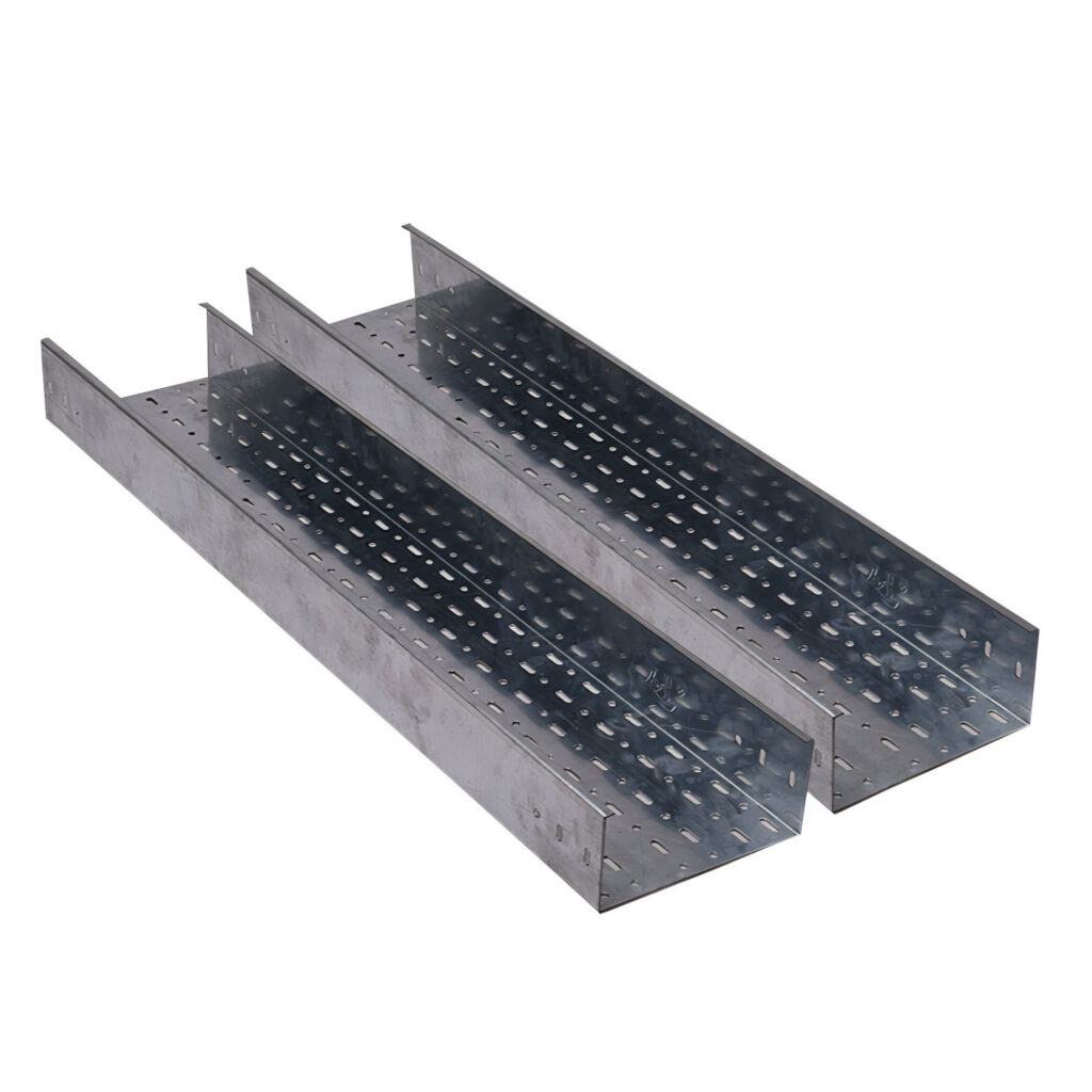 HDG Hot-Dip Galvanizing Perforated Cable Tray System - Longjoy Cable